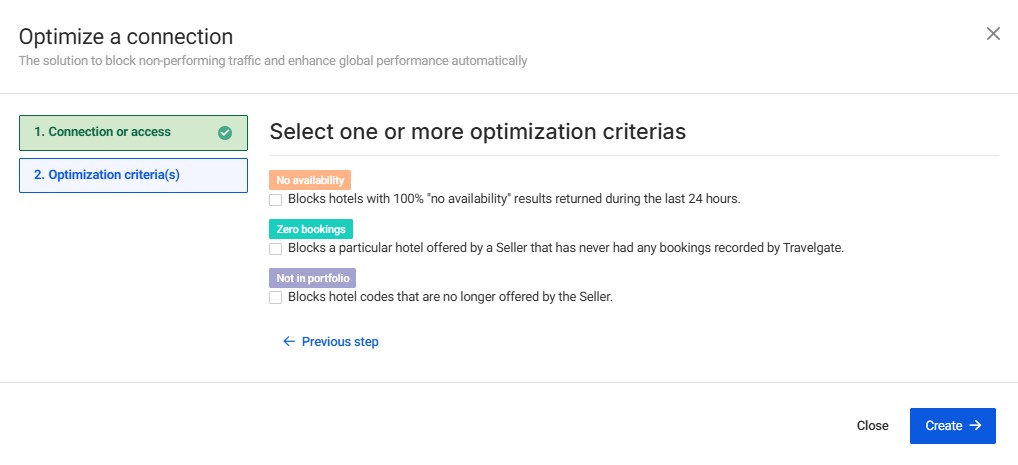 Traffic Optimizer Activation | Travelgate Docs